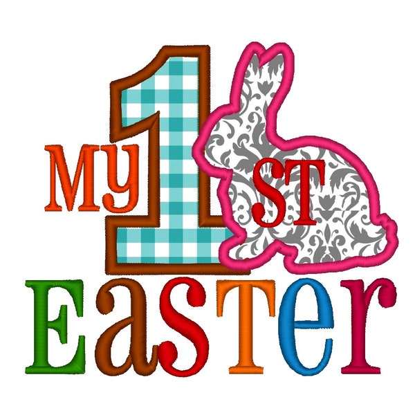 My First Easter Applique Design - Etsy
