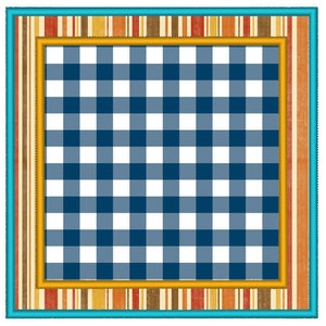 Double Square Frame Font Border. INSTANT DOWNLOAD Machine Embroidery ...