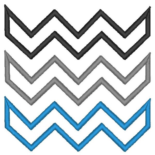 Chevron Applique - Etsy