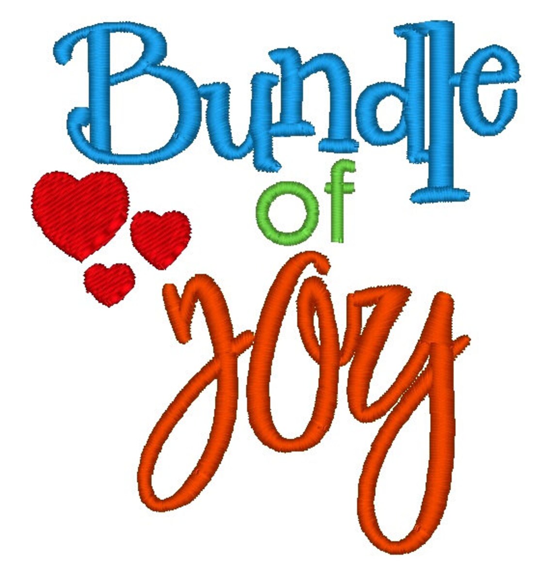 Bundle of Joy. INSTANT DOWNLOAD Machine Embroidery Design | Etsy