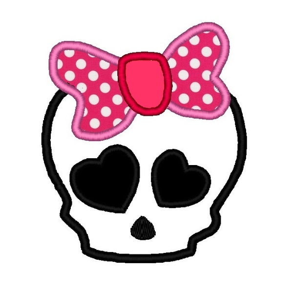 Girly Skull - Etsy