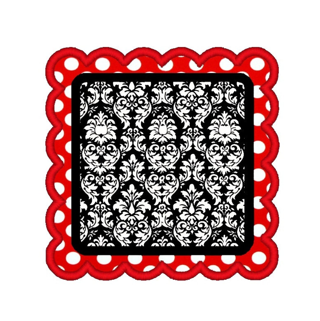 Scalloped Square Border