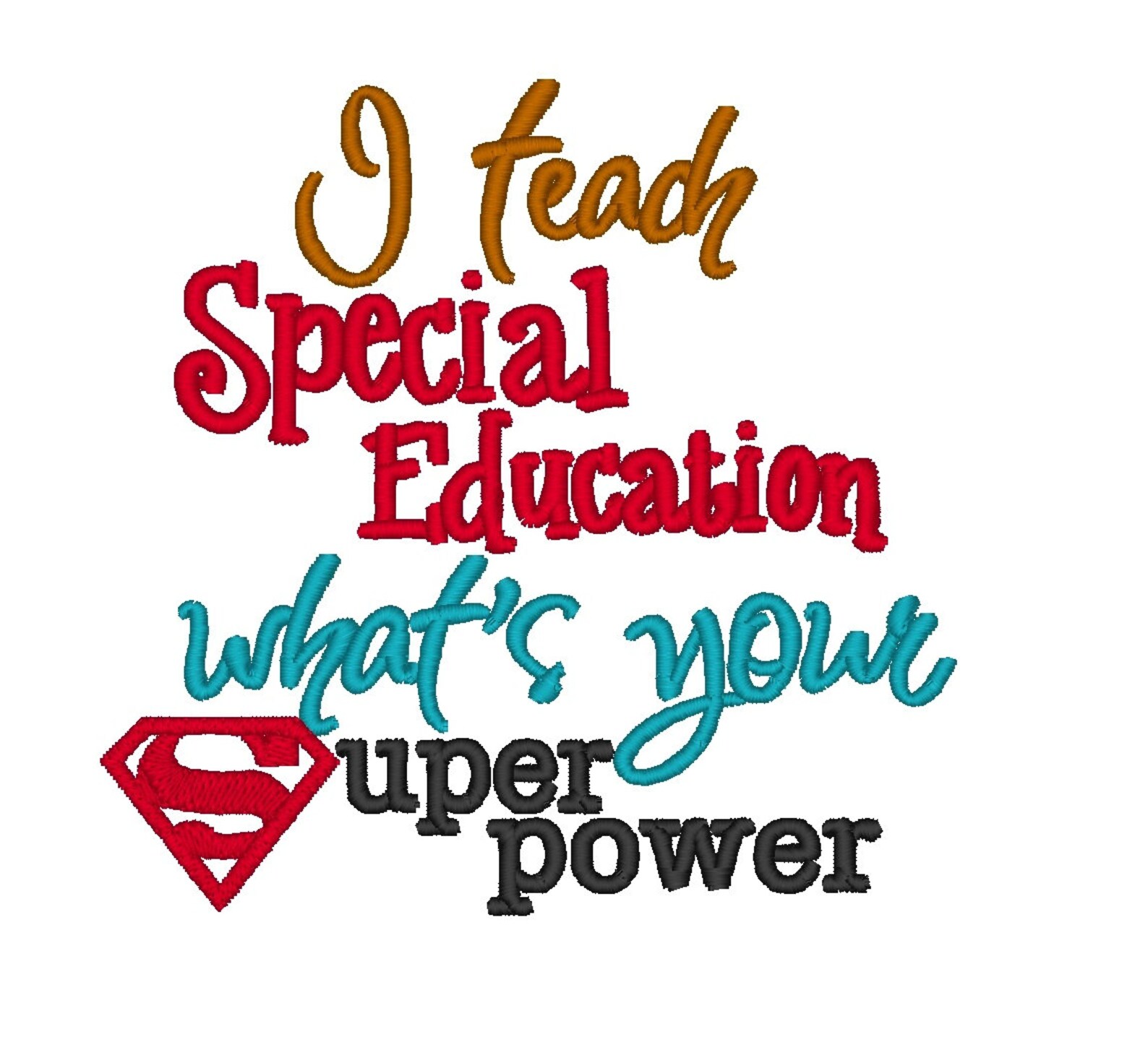 I Teach Special Education Whats Your Superpower. INSTANT - Etsy