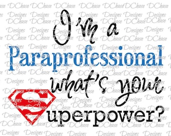 I'm a Principal Whats Your Superpower. Instant Digital | Etsy