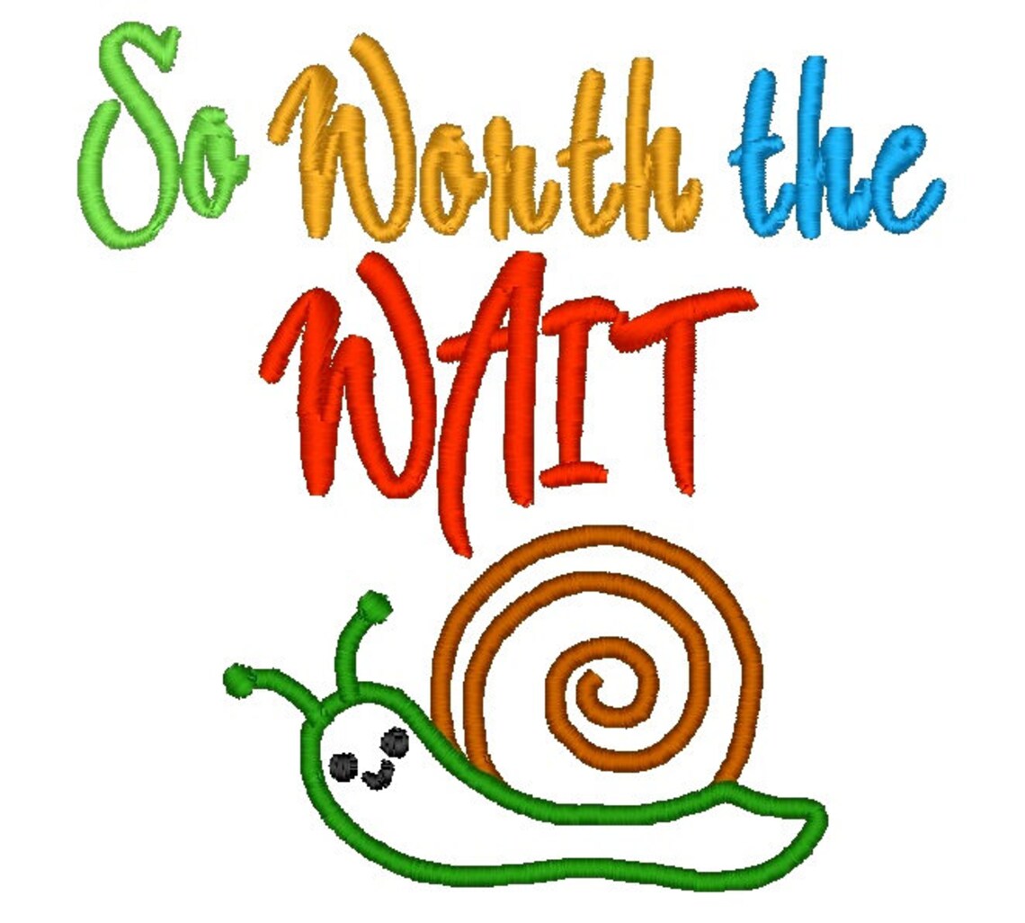 So Worth the Wait Phrase Saying. INSTANT DOWNLOAD Machine | Etsy