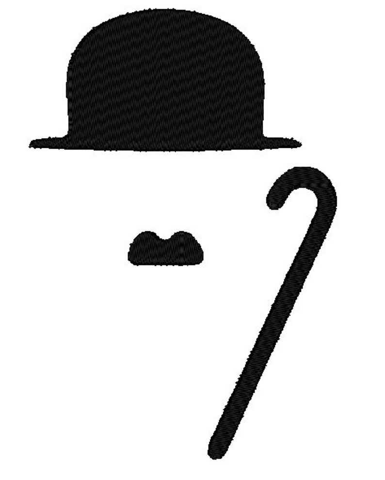 Charlie Chaplin FILL 6 Sizes Style Moustache Mustache and - Etsy