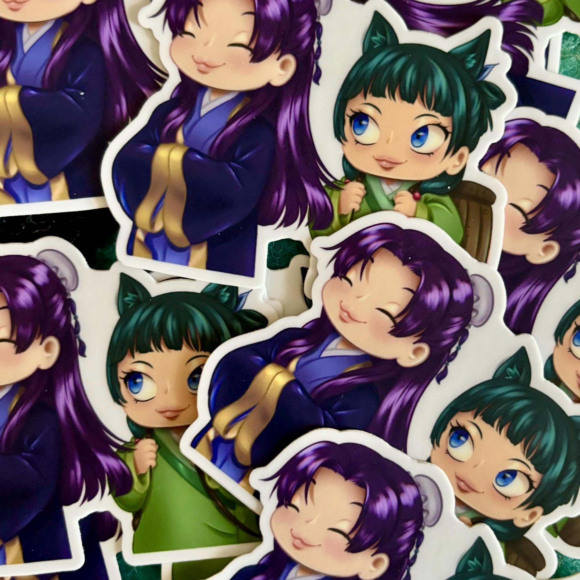 Jinshi Maomao Apothecary Diaries Anime Stickers - Etsy