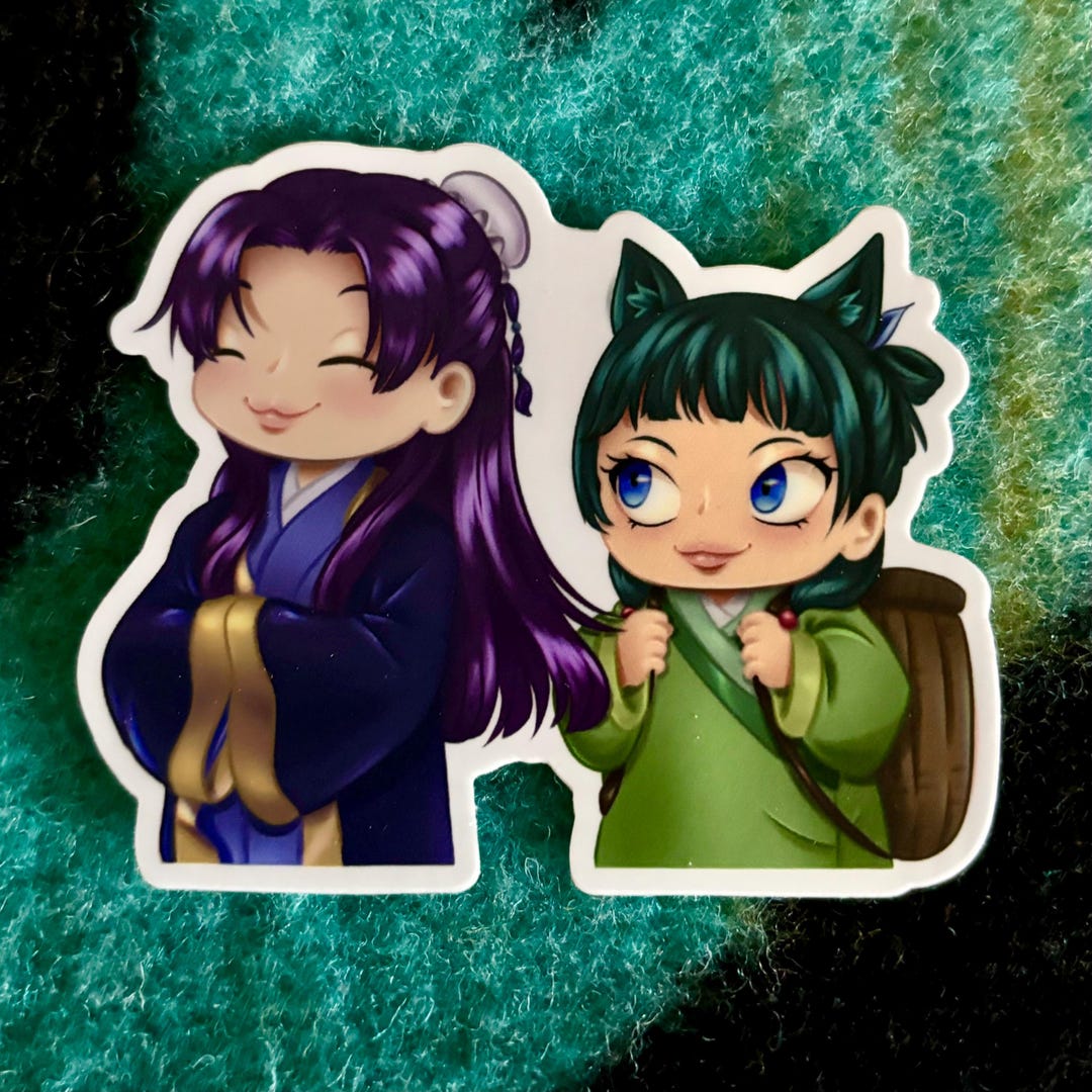 Jinshi Maomao Apothecary Diaries Anime Stickers - Etsy