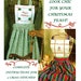 Digital Download 2 Cross Stitch Christmas Aprons Pattern-pdf Sew ...