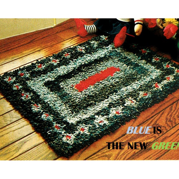 Denim Rug - Etsy