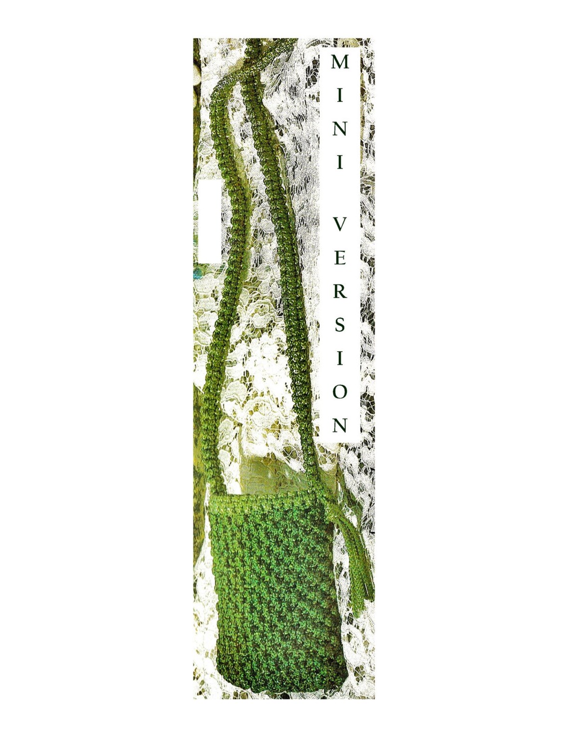 Digital Download 70's Macrame Purse & Mini Version Pattern - Vintage ...