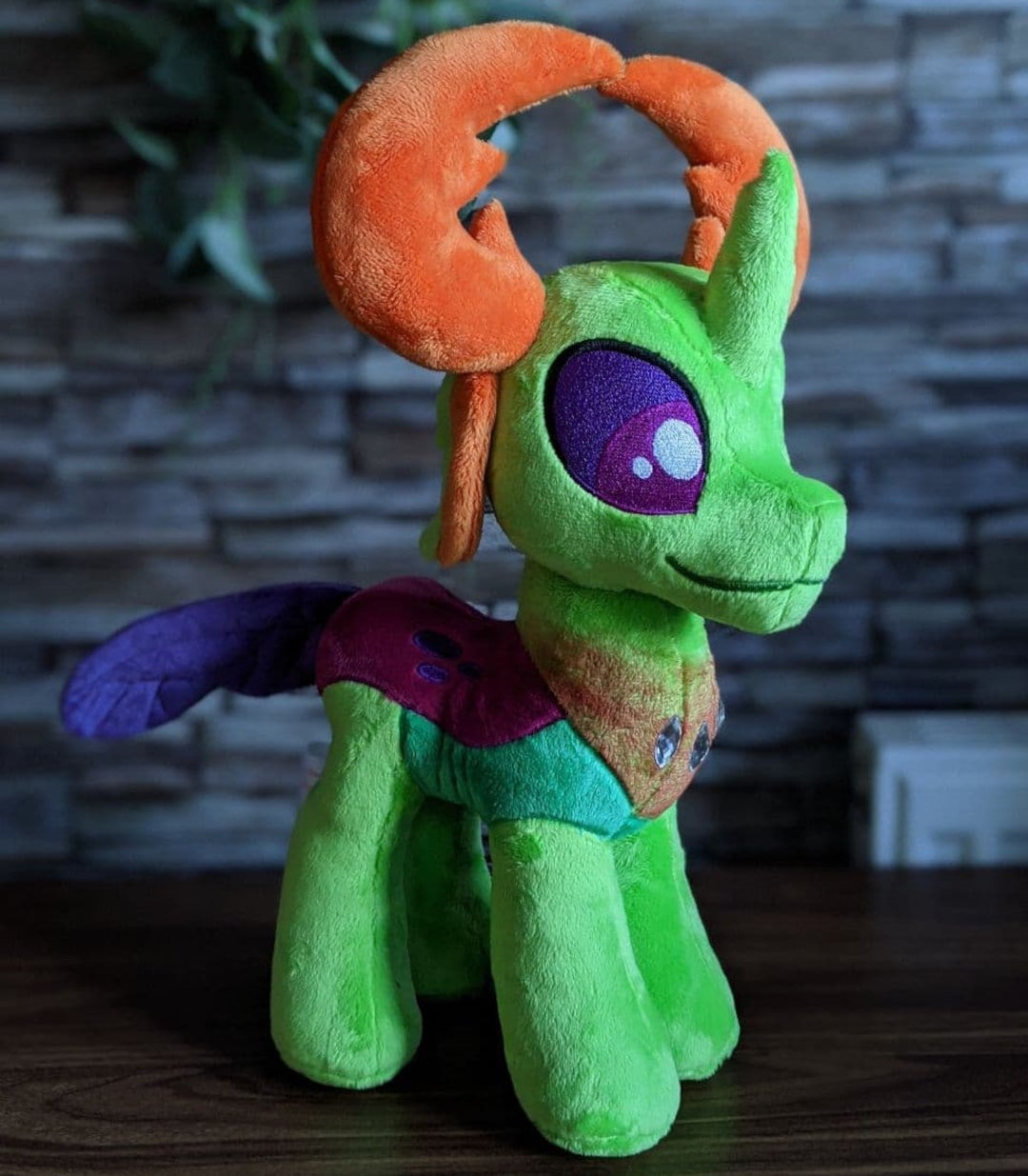 My Little Pony: Friendship is Magic Thorax Custom Plush - Etsy