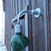 Relektrik™ Vintage Barn 8" Ivanhoe Angled Green Porcelain Wall Light ...