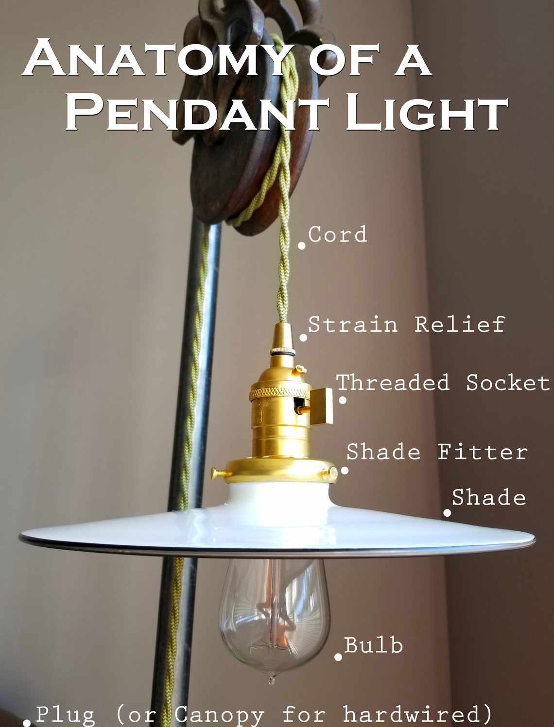 Porcelain Enamel Shade: 14 Rounded Metal Design Choose - Etsy