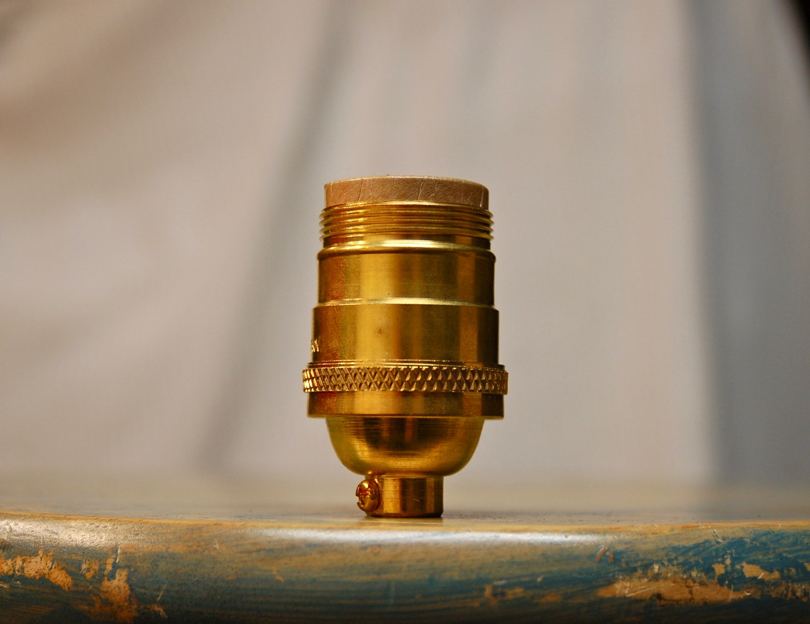 Uno Threaded Keyless Light Socket Solid Brass Shade Fitters | Etsy