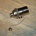 Solid Brass Light Socket, Pull-chain Version, 6 Different Finishes ...