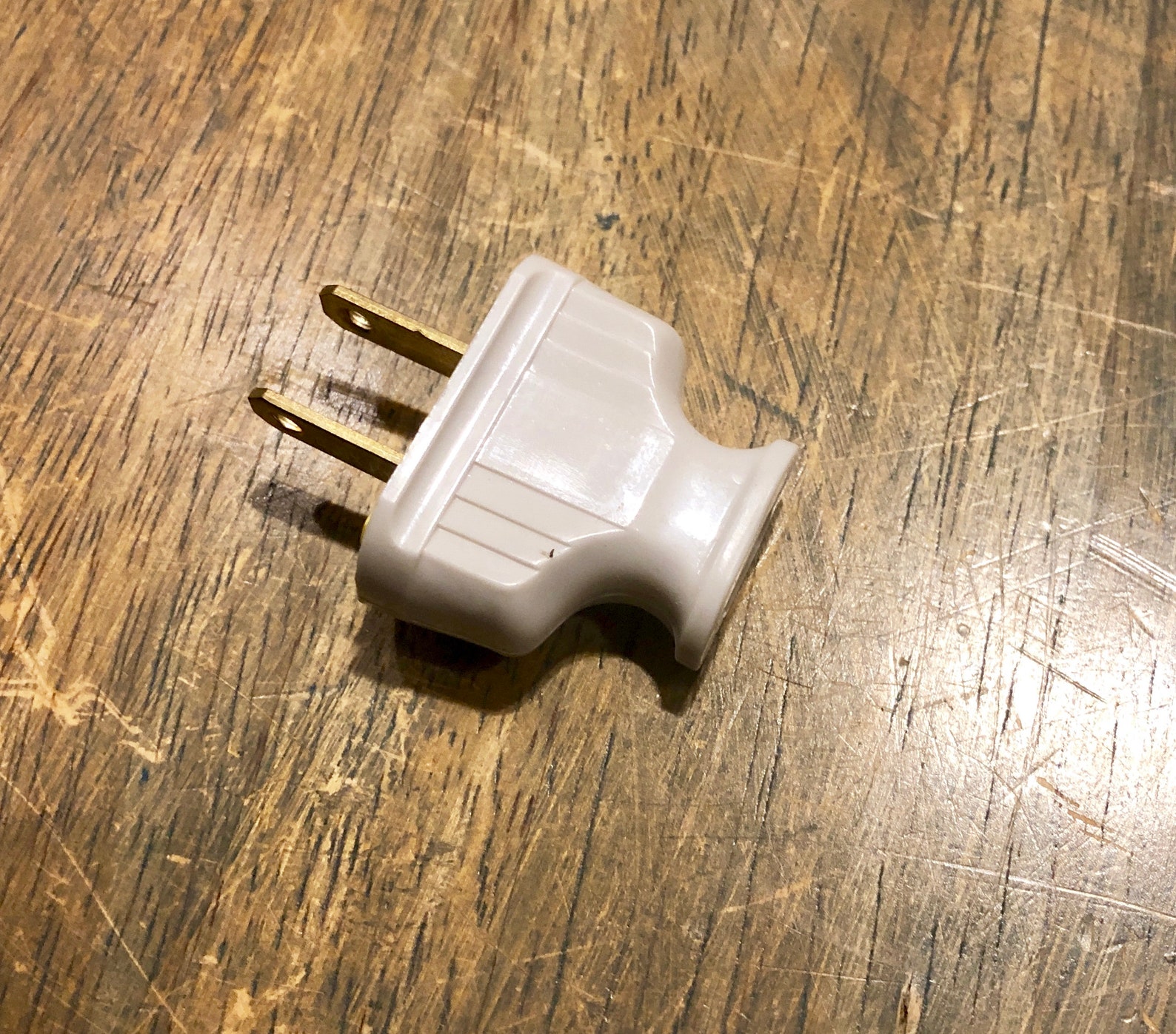 Vintage Style 2 Prong Electrical Plug: Black Brown or White. - Etsy Vintage Style 2 Prong Electrical Plug: Black Brown or White. - Etsy