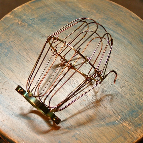 Brass Wire Bulb Cage Clamp on Lamp Guard for Vintage Trouble - Etsy