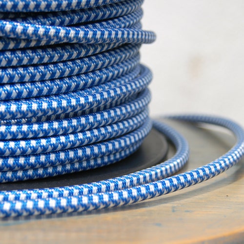 20 Feet: Cloth Covered Cord Choose Any Color 3-wire Fabric - Etsy