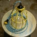 Yellow Bulb Guard, Clamp on Lamp Cage, for Vintage Trouble Lights Top ...