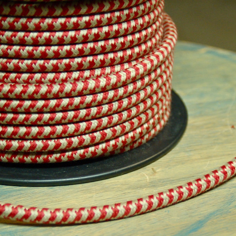 Vintage Covered Lamp Cords - Etsy