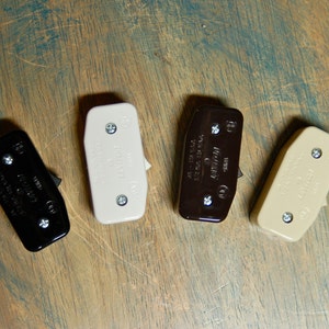 Inline Cord Switch - Leviton Rocker Style Feed Thru Switch - Top ...