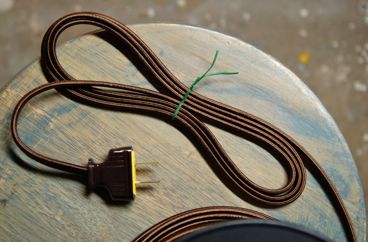 Vintage Style 2 Prong Electrical Plug: Black Brown or White. - Etsy