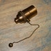 Solid Brass Light Socket, Pull-chain Version, 6 Different Finishes ...