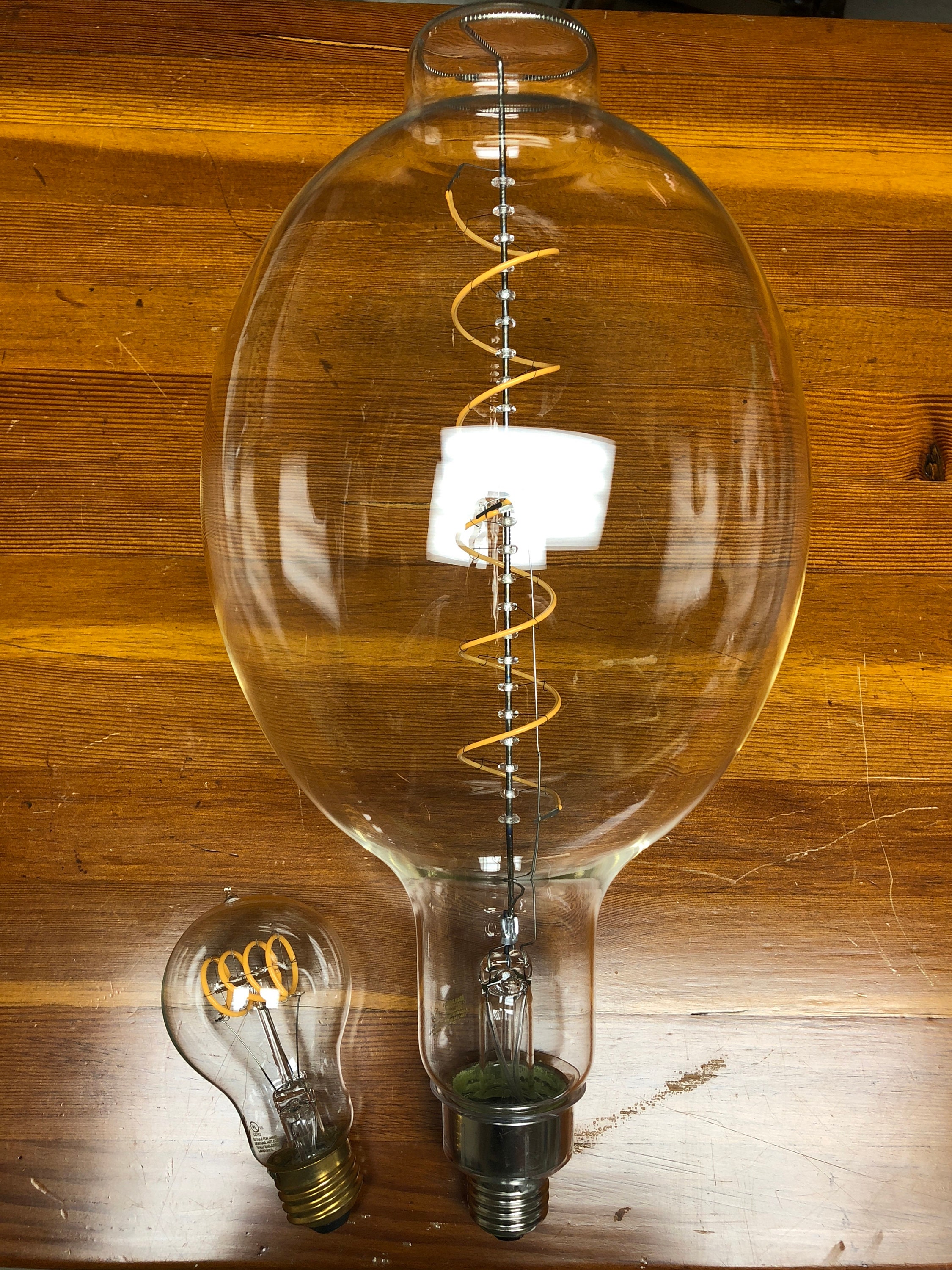 Grand Nostalgic Bulb LED BT56 Halide Shape 4w Oversized | Etsy