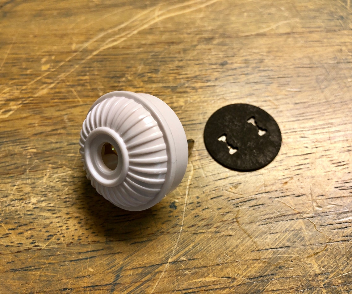 Vintage Style Electrical Plug Ribbed Design Bakelite Replica | Etsy