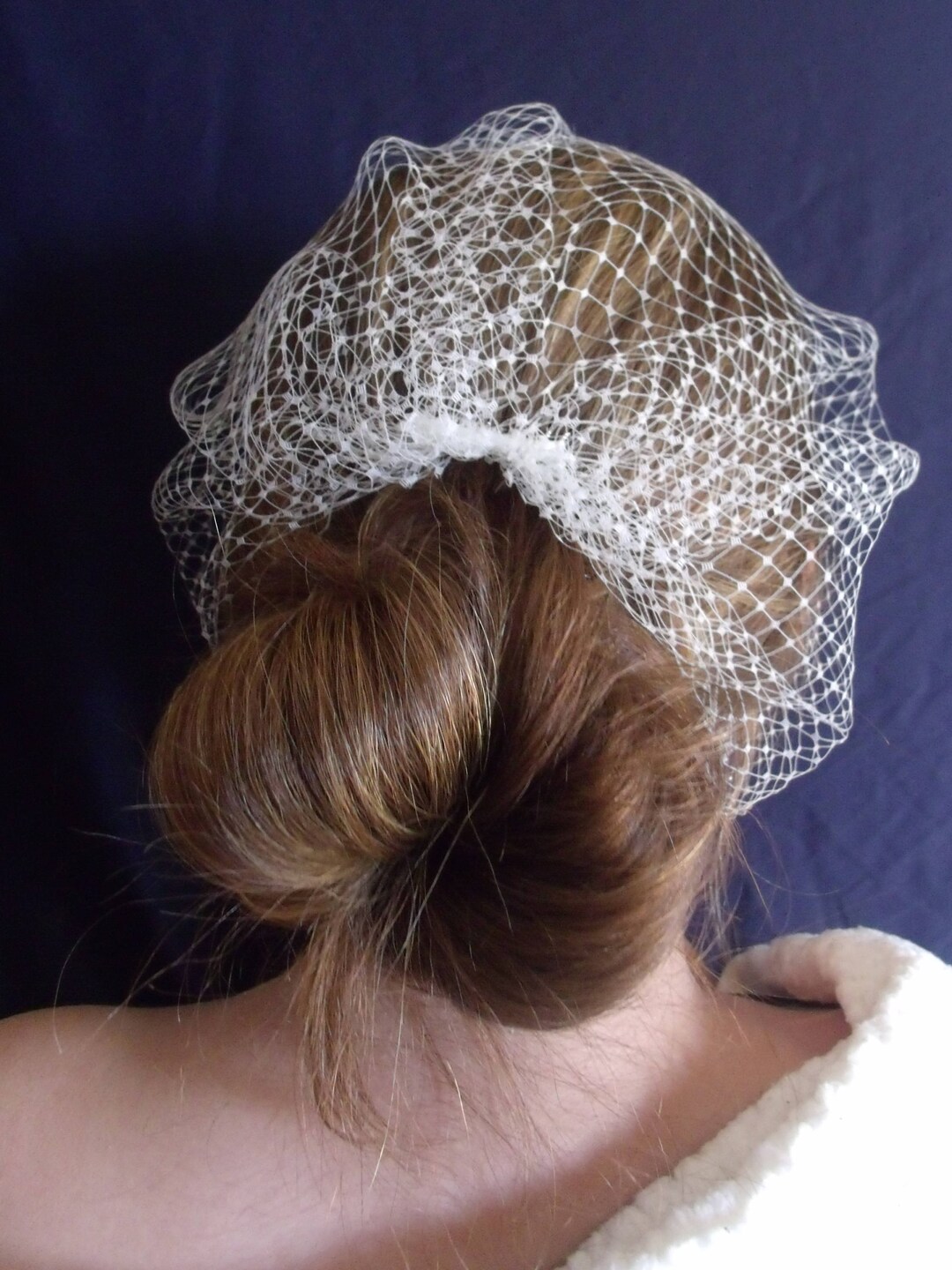 Short Face Veil. Net Veil. Russian Veil. Birdcage Veil With Crystal ...