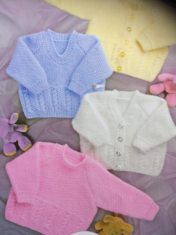 Babies DK Knitting Pattern Instant Download PDF No. 4A From - Etsy UK