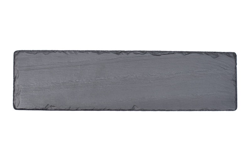 Slate Serving Tray - 6" X 22" Comes With One Soapstone Chalk - Etsy