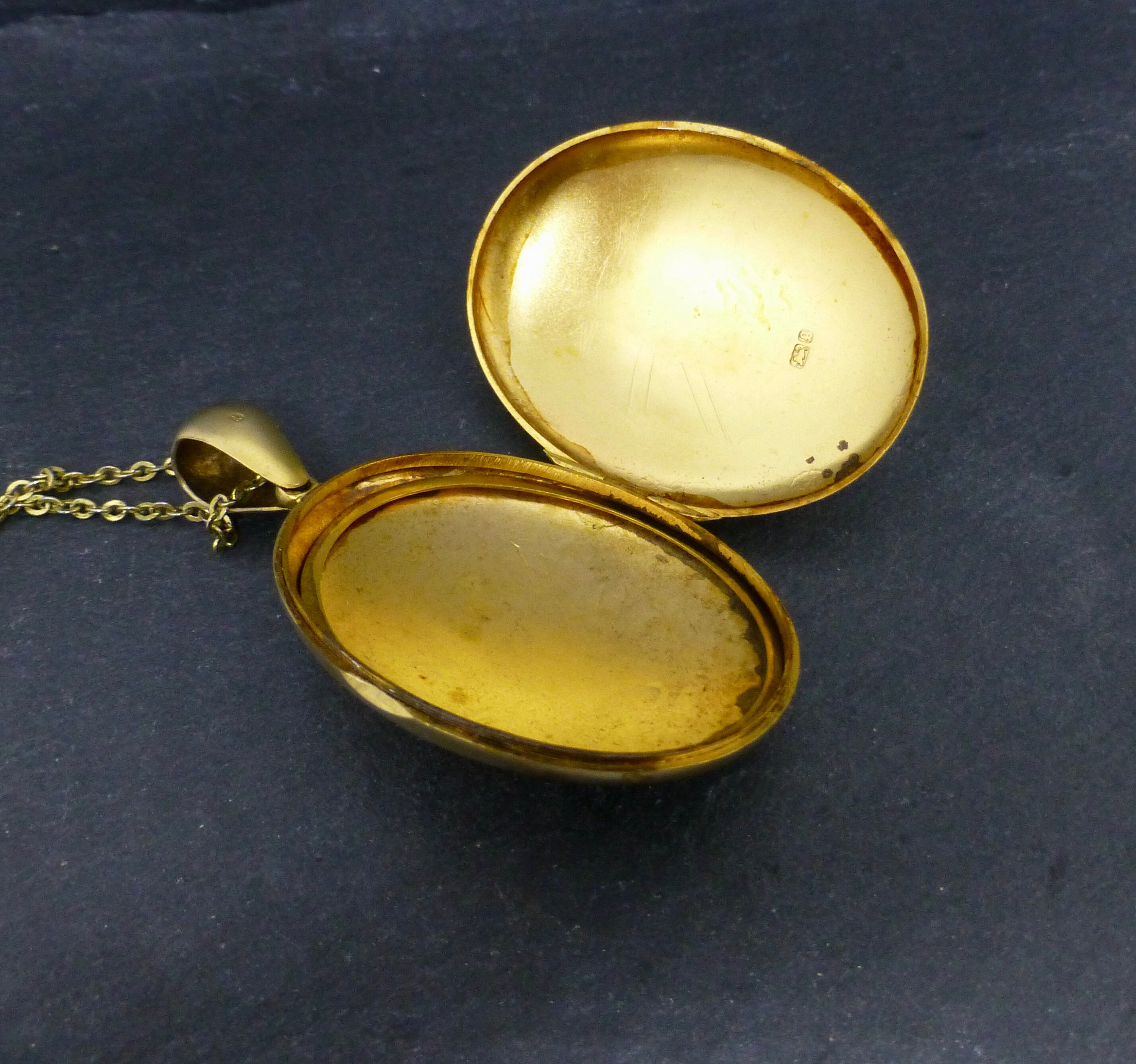James Fenton Silver Gilt Locket - Etsy