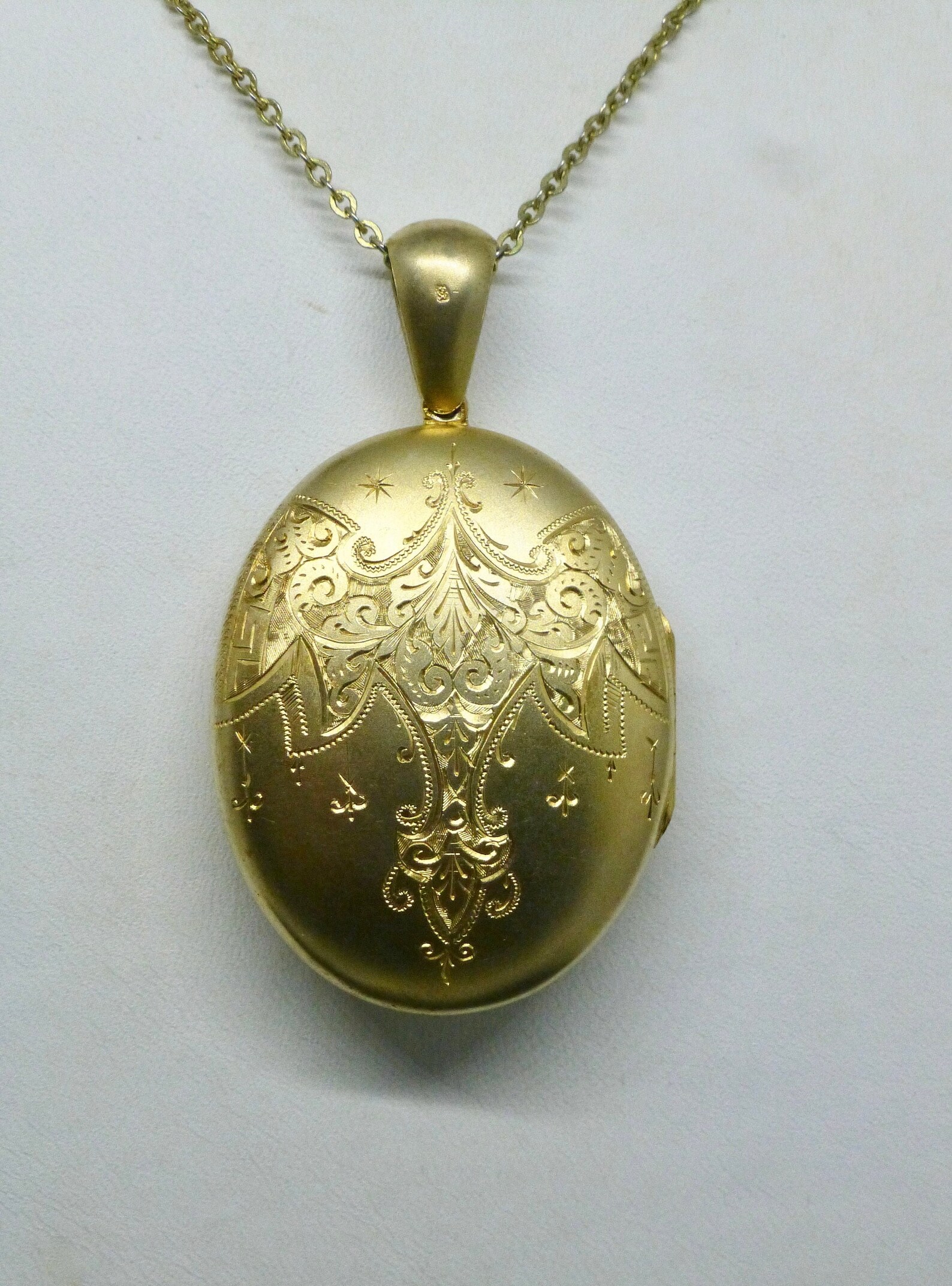 James Fenton Silver Gilt Locket - Etsy