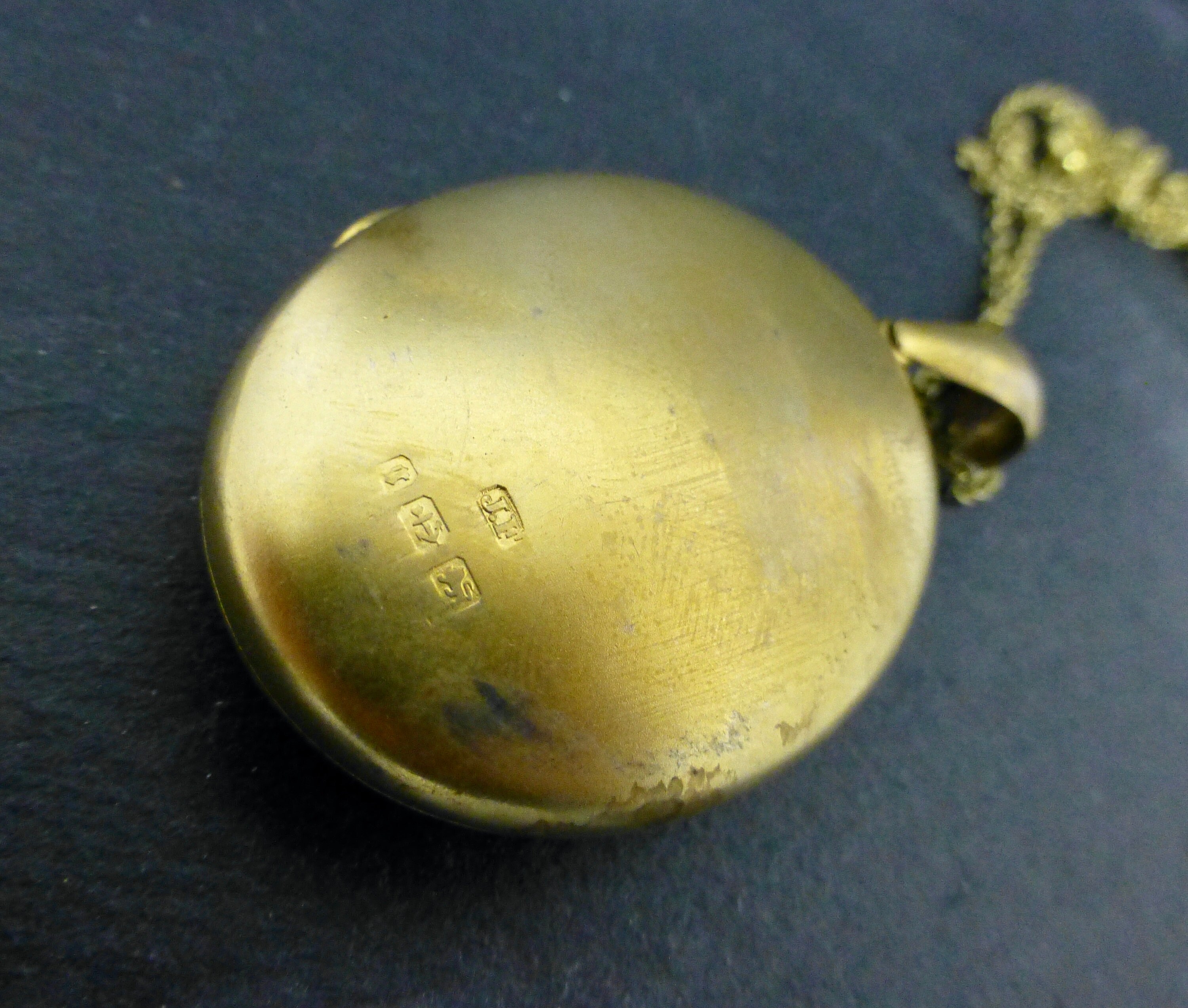 James Fenton Silver Gilt Locket - Etsy