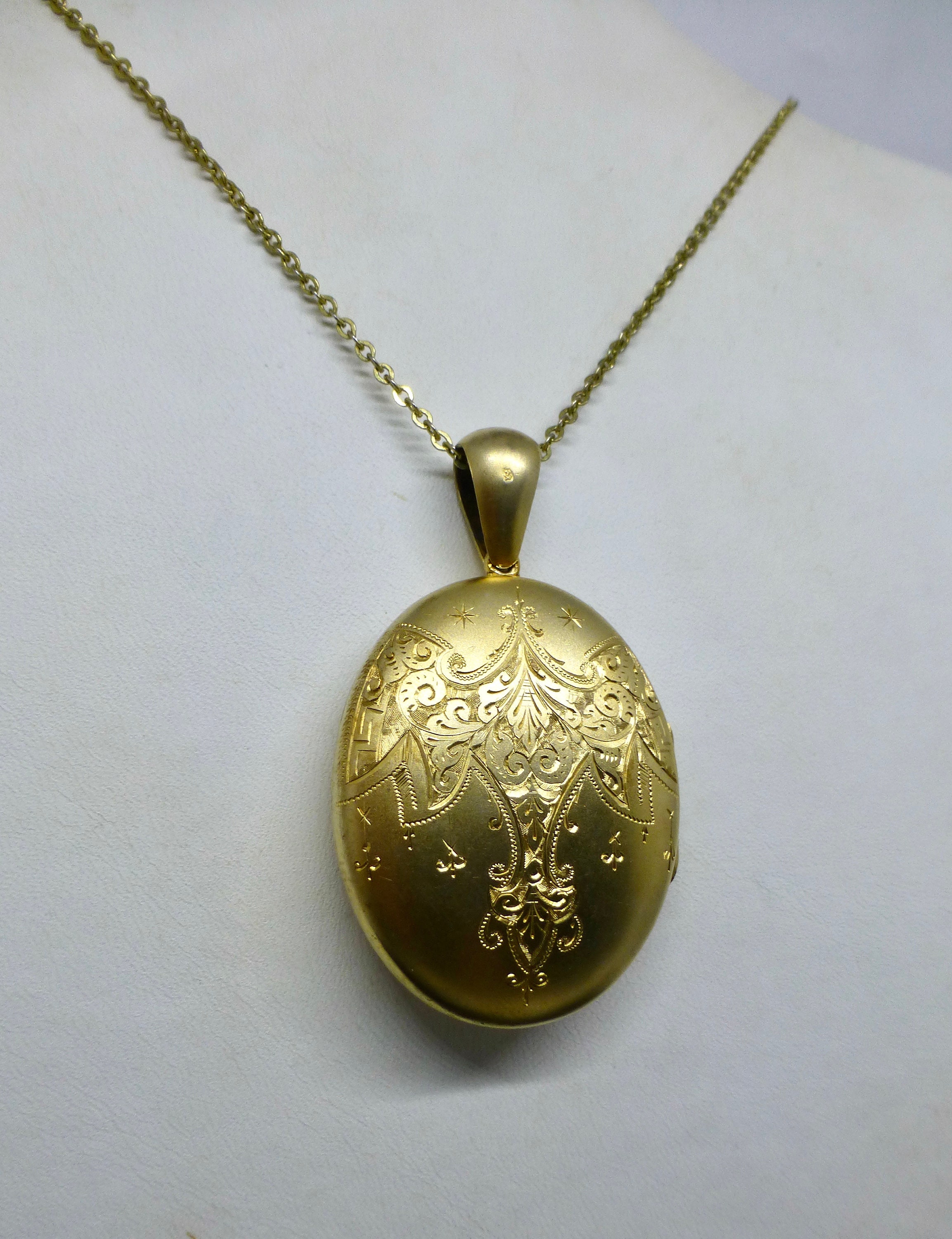 James Fenton Silver Gilt Locket - Etsy