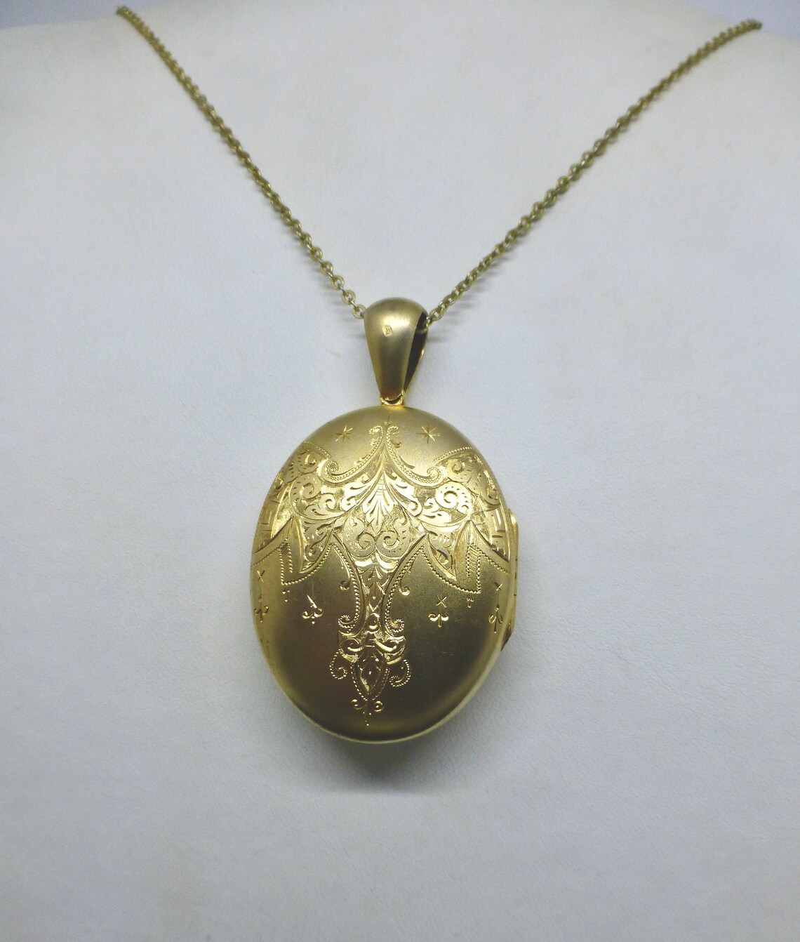 James Fenton Silver Gilt Locket - Etsy