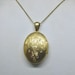 James Fenton Silver Gilt Locket - Etsy