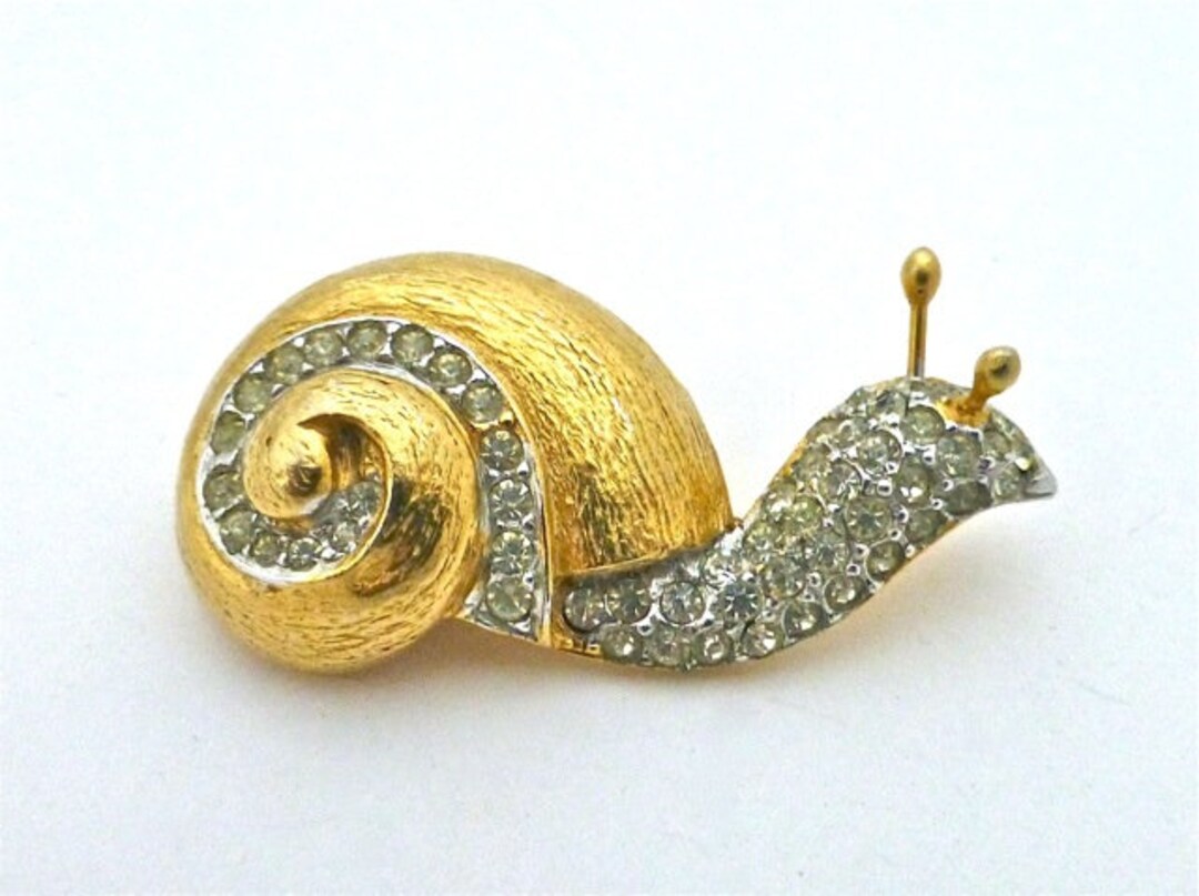 Mimi Di N Snail Pin/brooch - Etsy UK