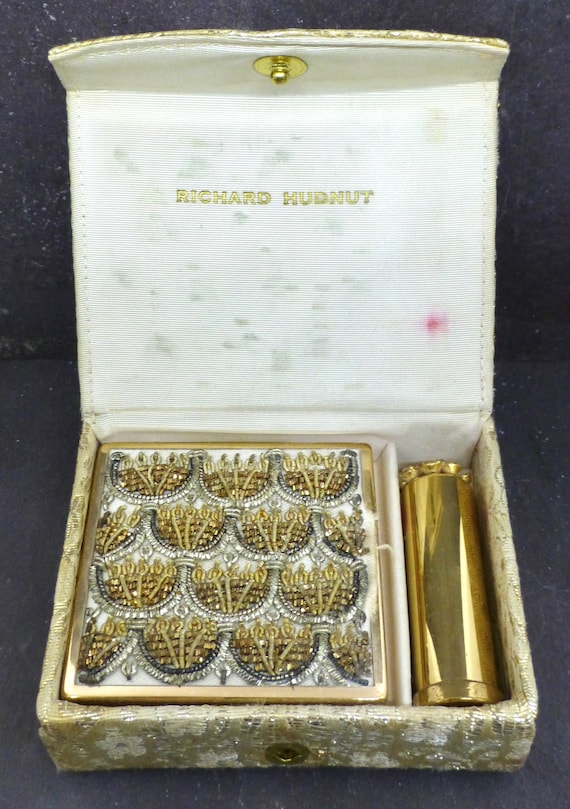 Richard Hudnut Vanity Case with Compact - Gem