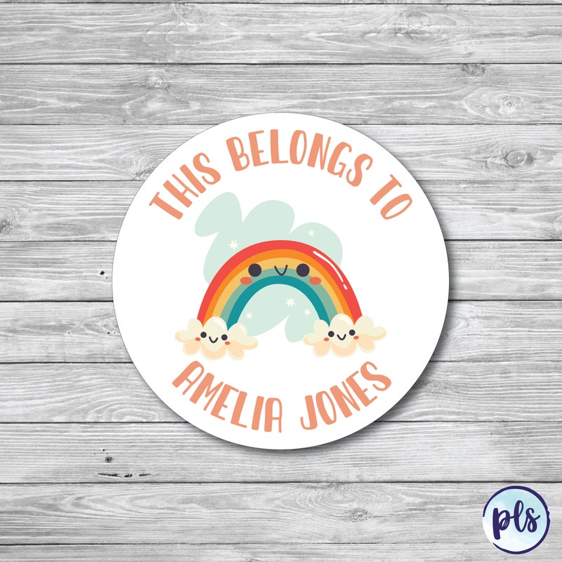 This Belongs to Stickers - Etsy