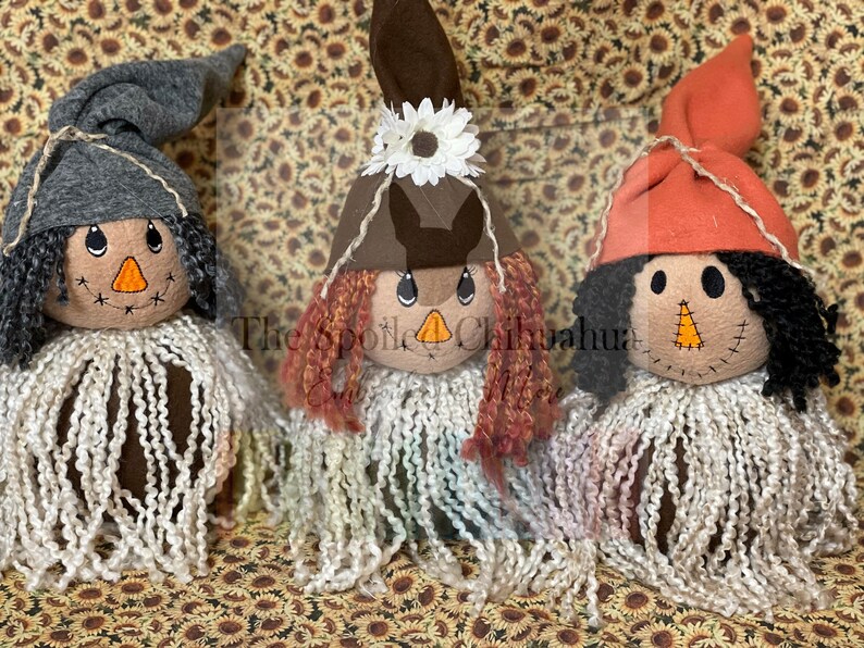 Scarecrow Faces Series 1 With ADD ON Patterns - Etsy