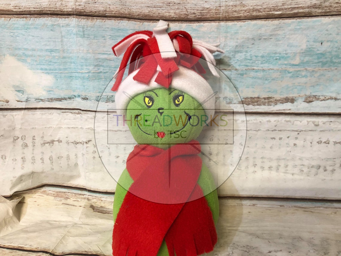 Greenies Snowman/snowballs With Pattern | Etsy