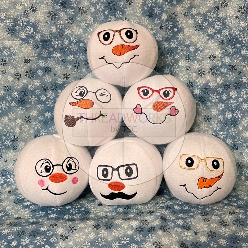 Snowman Faces - Etsy