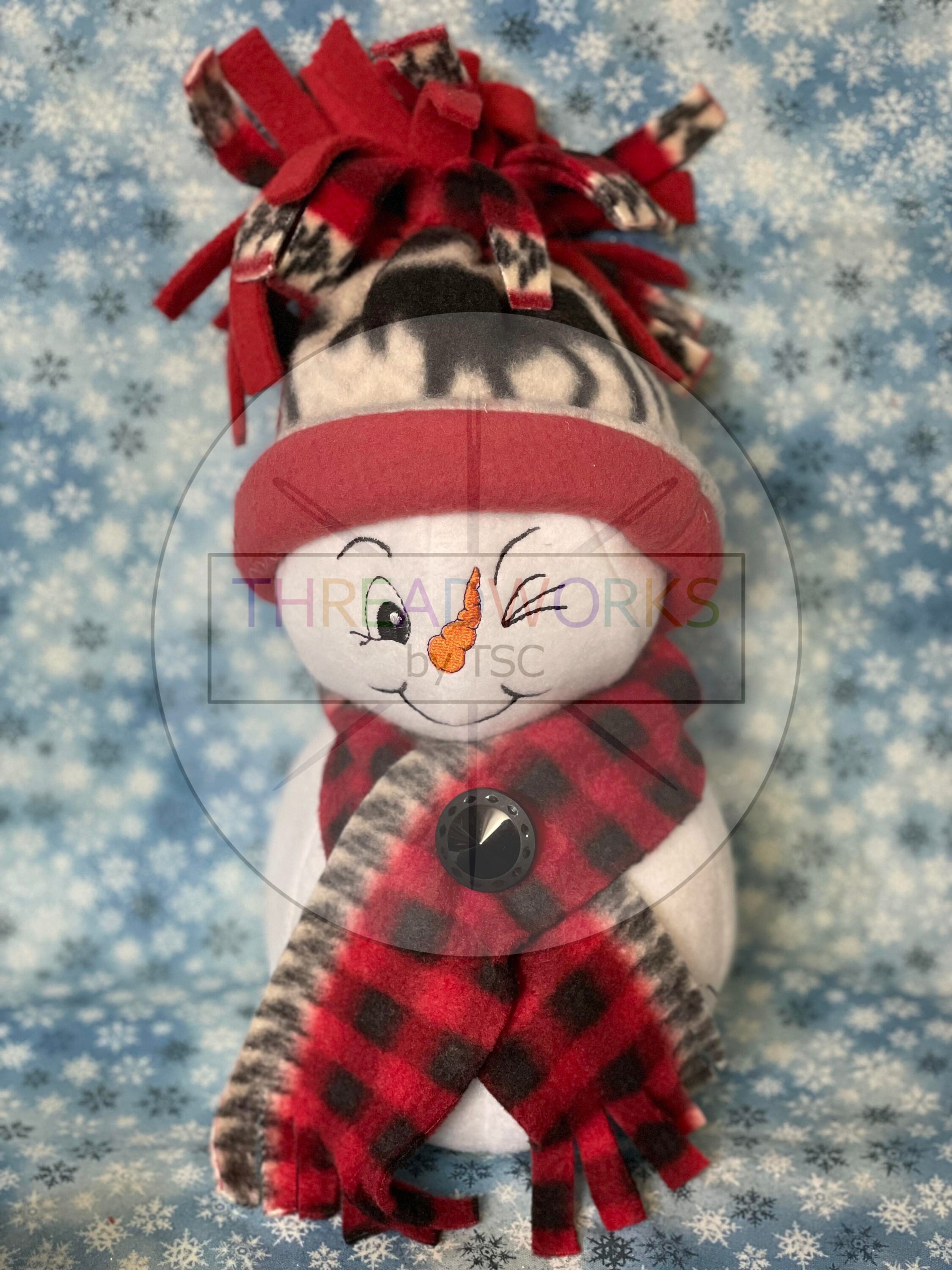 Snowman Faces Series 1 With Patterns - Etsy