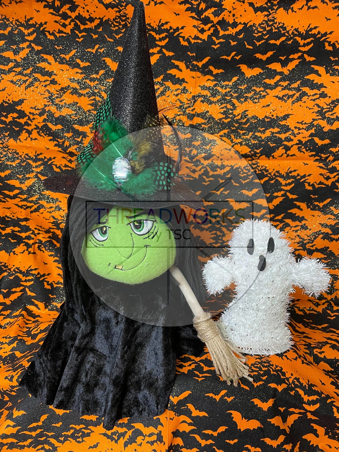 Witch Faces With Patterns - Etsy