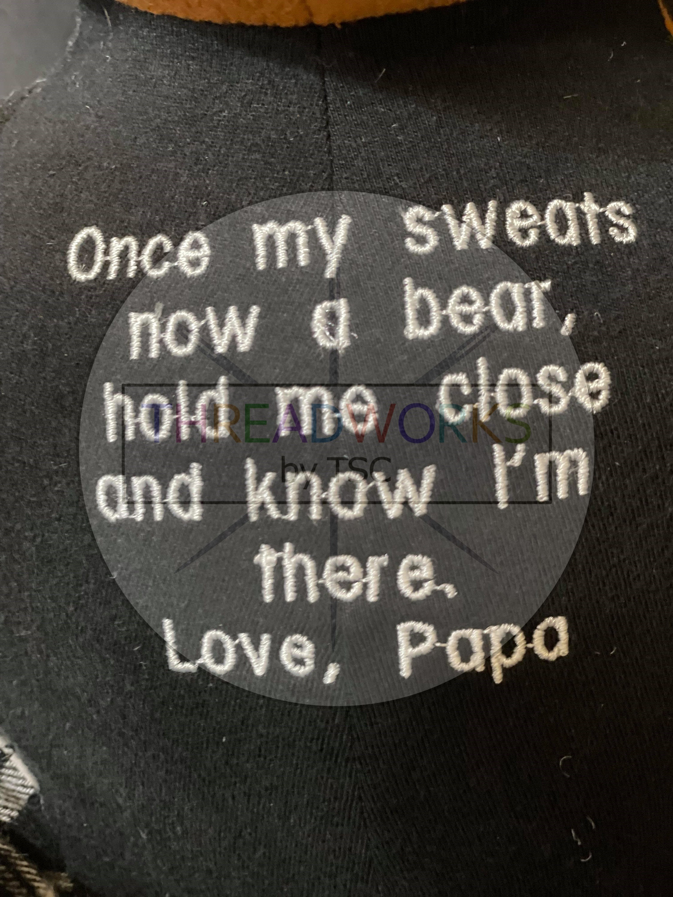 Memory Bear Poem 1 | Etsy