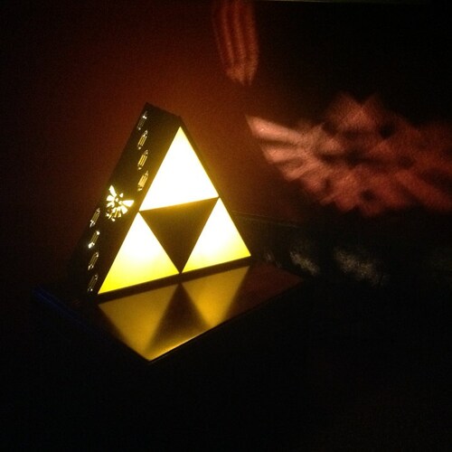 Triforce Light Wall Mountable Sleek and Stylish | Etsy UK