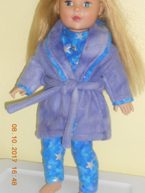 18 Inch Doll Pajamas and Robe | Etsy